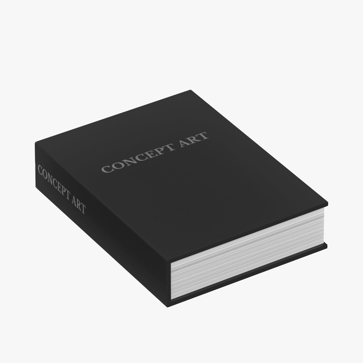 Book -Concept Art 3D model | CGTrader