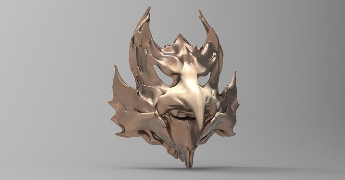 Raven Mask 2 3D model | CGTrader