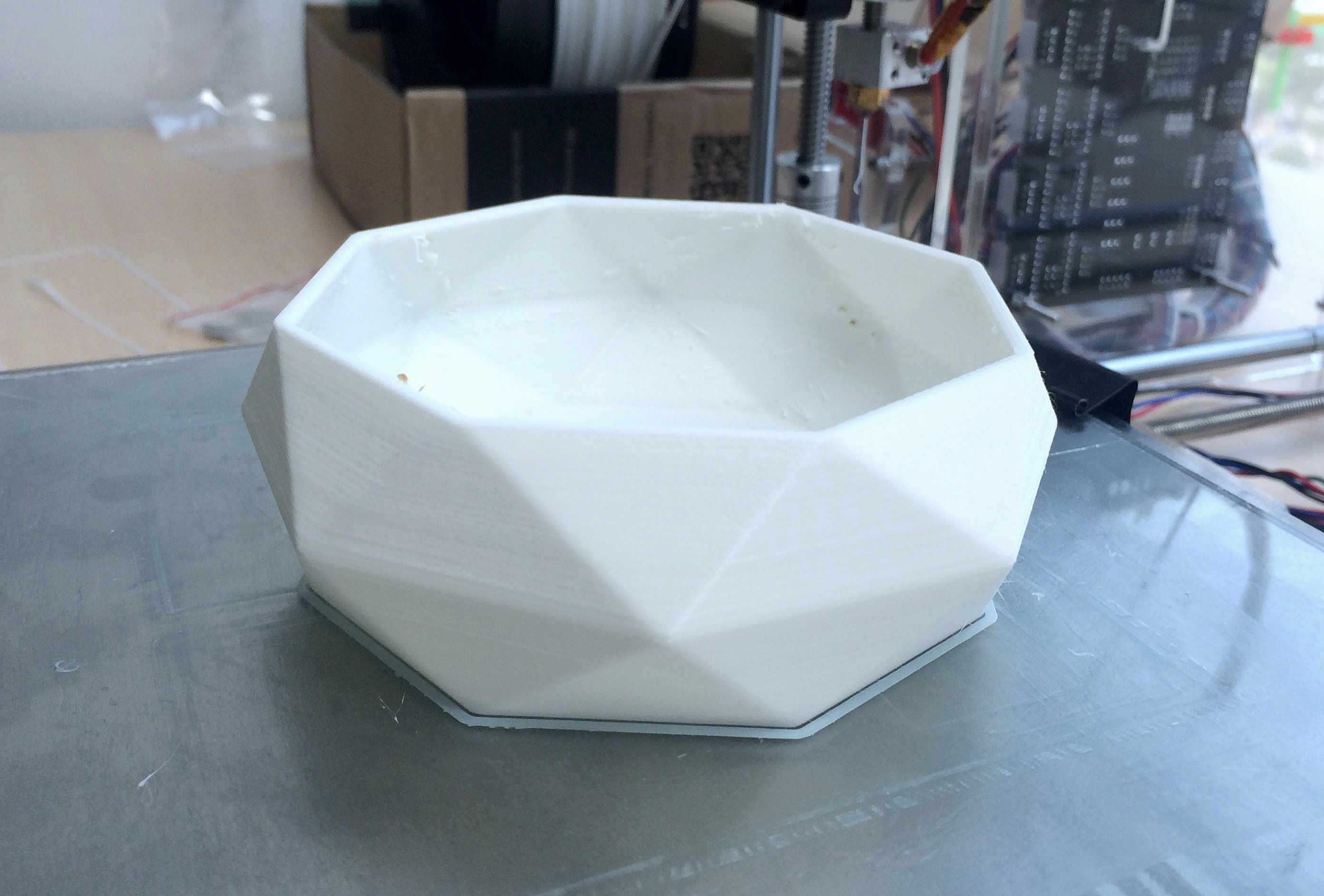 Low Poly Bowl free 3D model 3D printable | CGTrader