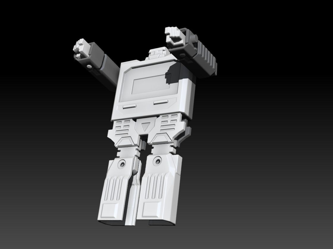 Vintage Robot Watch transformer printable 3D model 3D printable | CGTrader