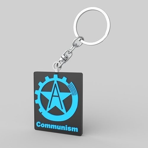 Communism Symbol 3D Printable Key chain 3D model 3D printable | CGTrader