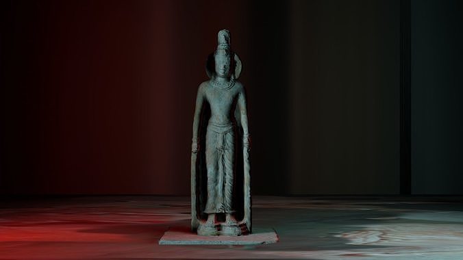 Statue god free VR / AR / low-poly 3D model | CGTrader