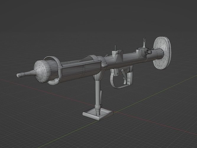 3D model PIAT Anti Tank VR / AR / low-poly | CGTrader