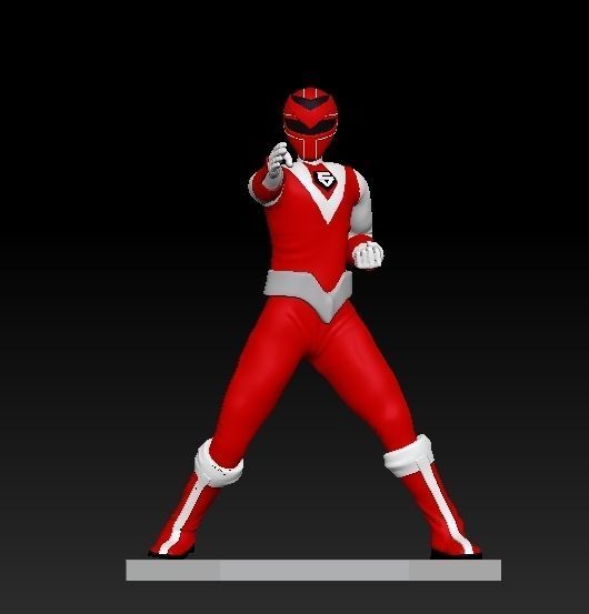 Maskman red 3d model 3D model 3D printable | CGTrader