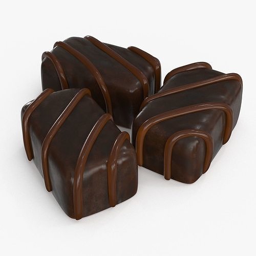 3D model Chocolate Candy v2 VR / AR / low-poly | CGTrader