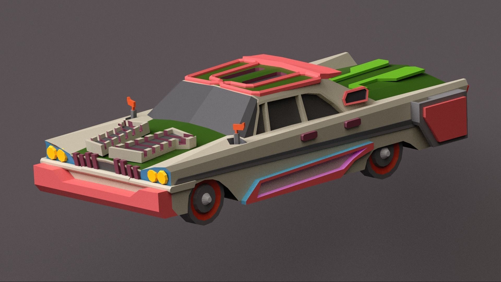 3D model Scifi vehicles pack VR / AR / low-poly | CGTrader