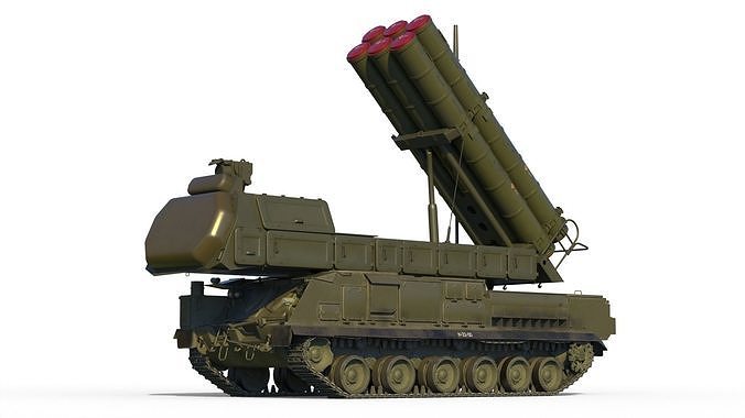 Buk M3 SA-17 Viking missile systems 3D model | CGTrader
