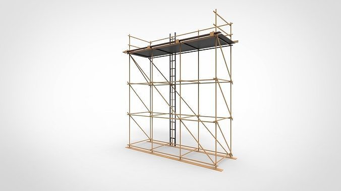 Scaffolding 3D model | CGTrader