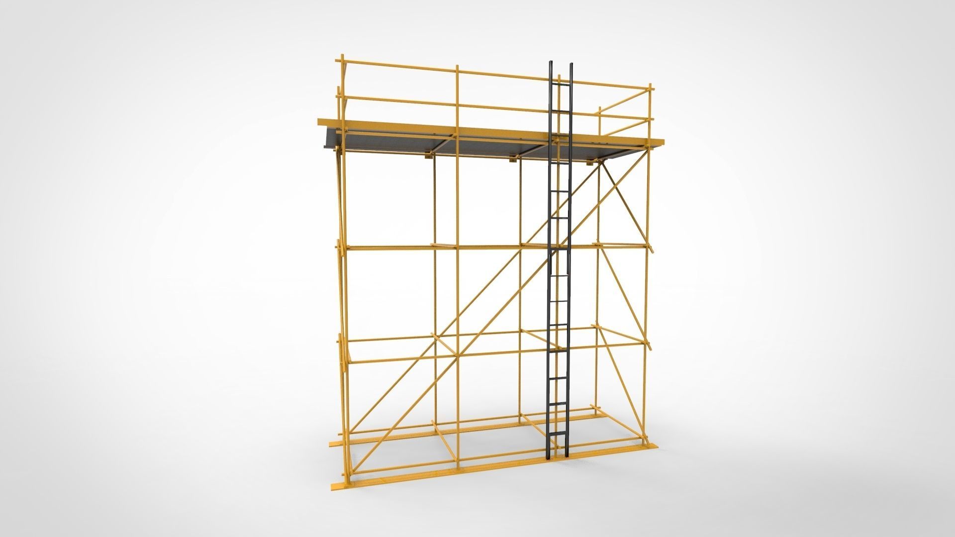 Scaffolding 3D model | CGTrader