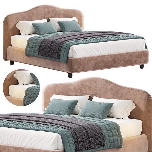 Medea Bed By Twils 3D model | CGTrader