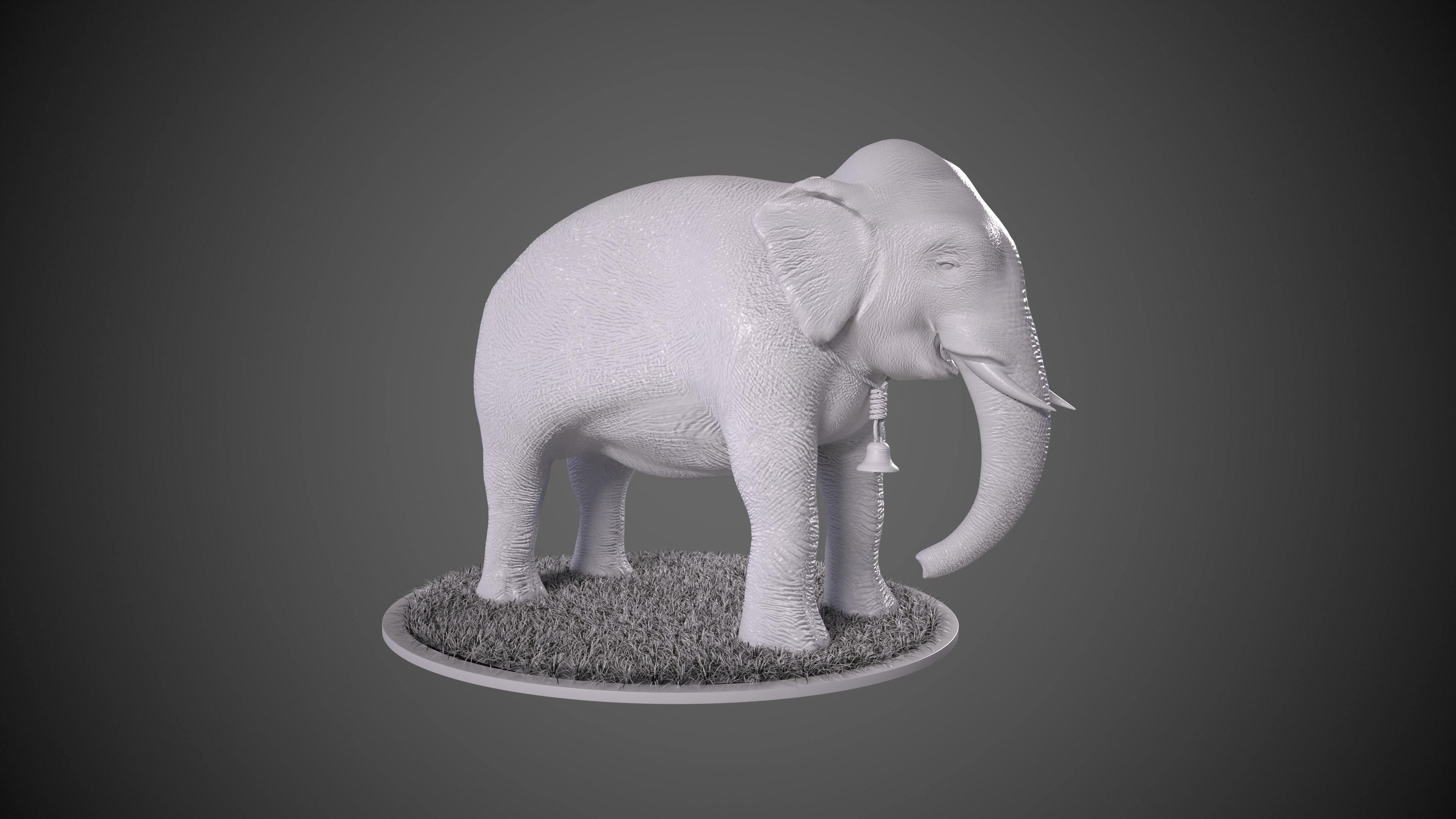 3D model Elephant Low-poly 3D model VR / AR / low-poly | CGTrader