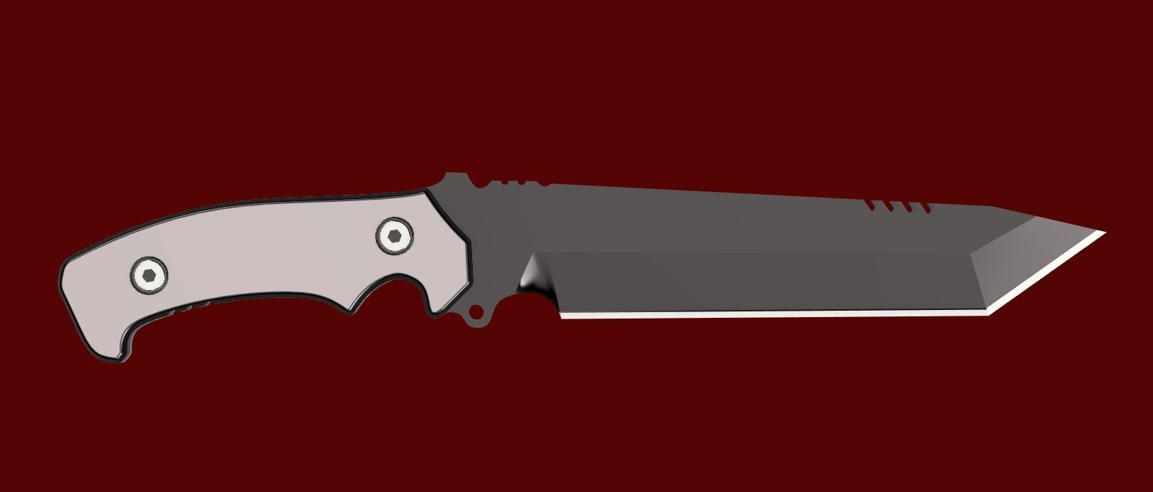 Resident Evil 4 Remake - Ada Wong combat knife 3D model 3D printable ...