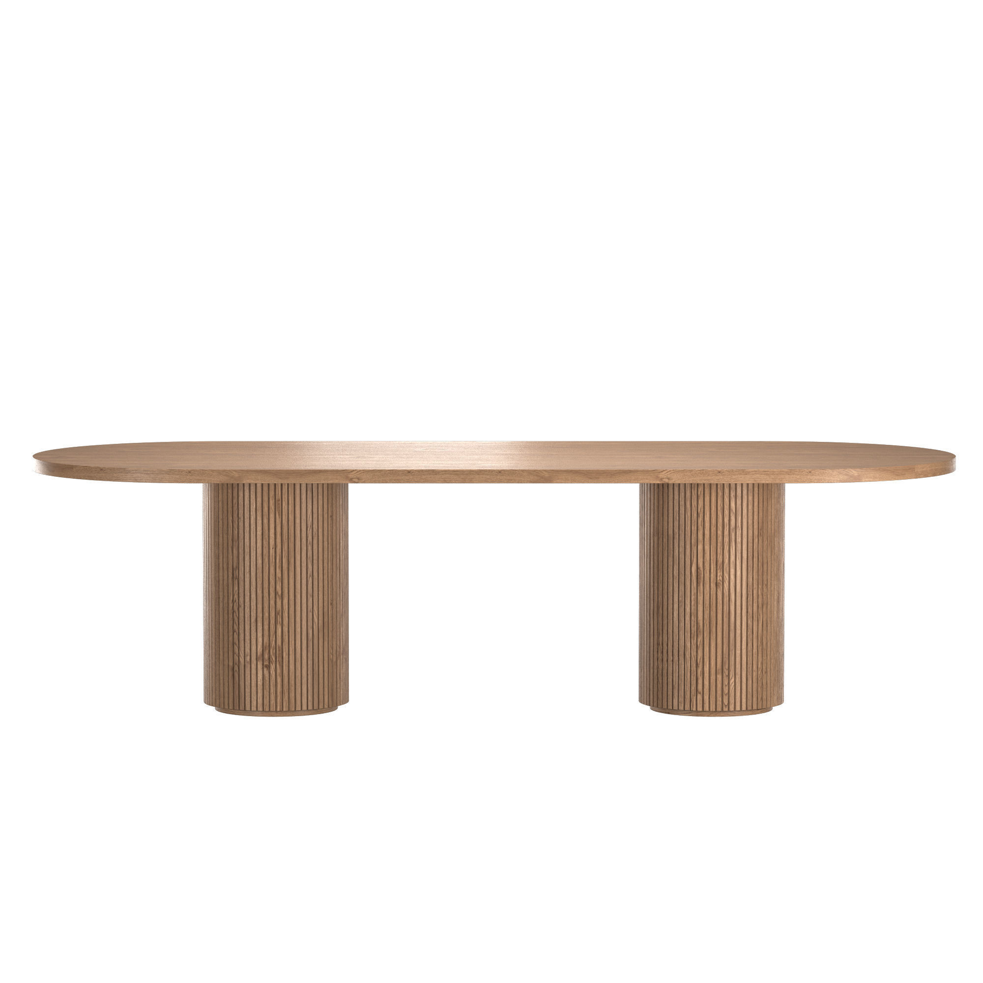 BYRON COLUMN RECTANGULAR DINING TABLE 3D model | CGTrader