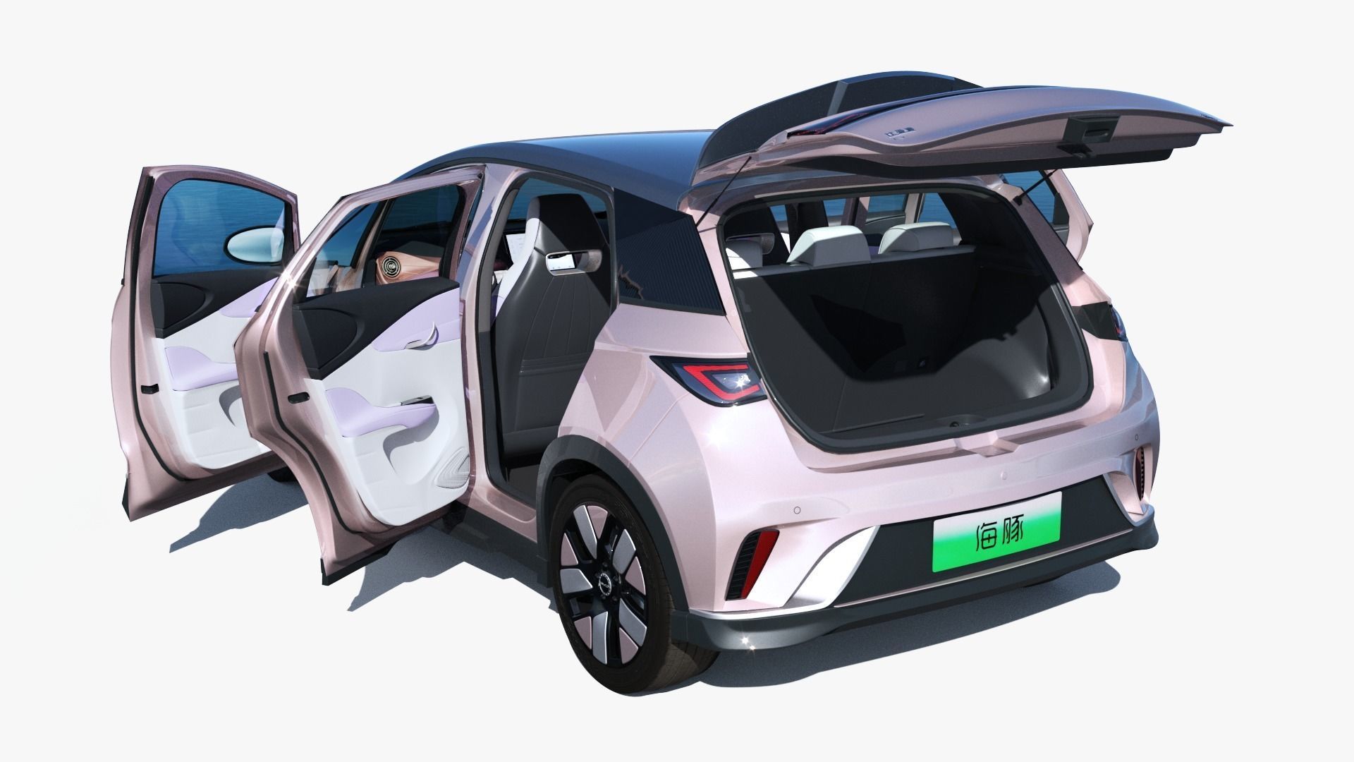 3D model BYD Dolphin EV 2023 With interior VR / AR / low-poly | CGTrader