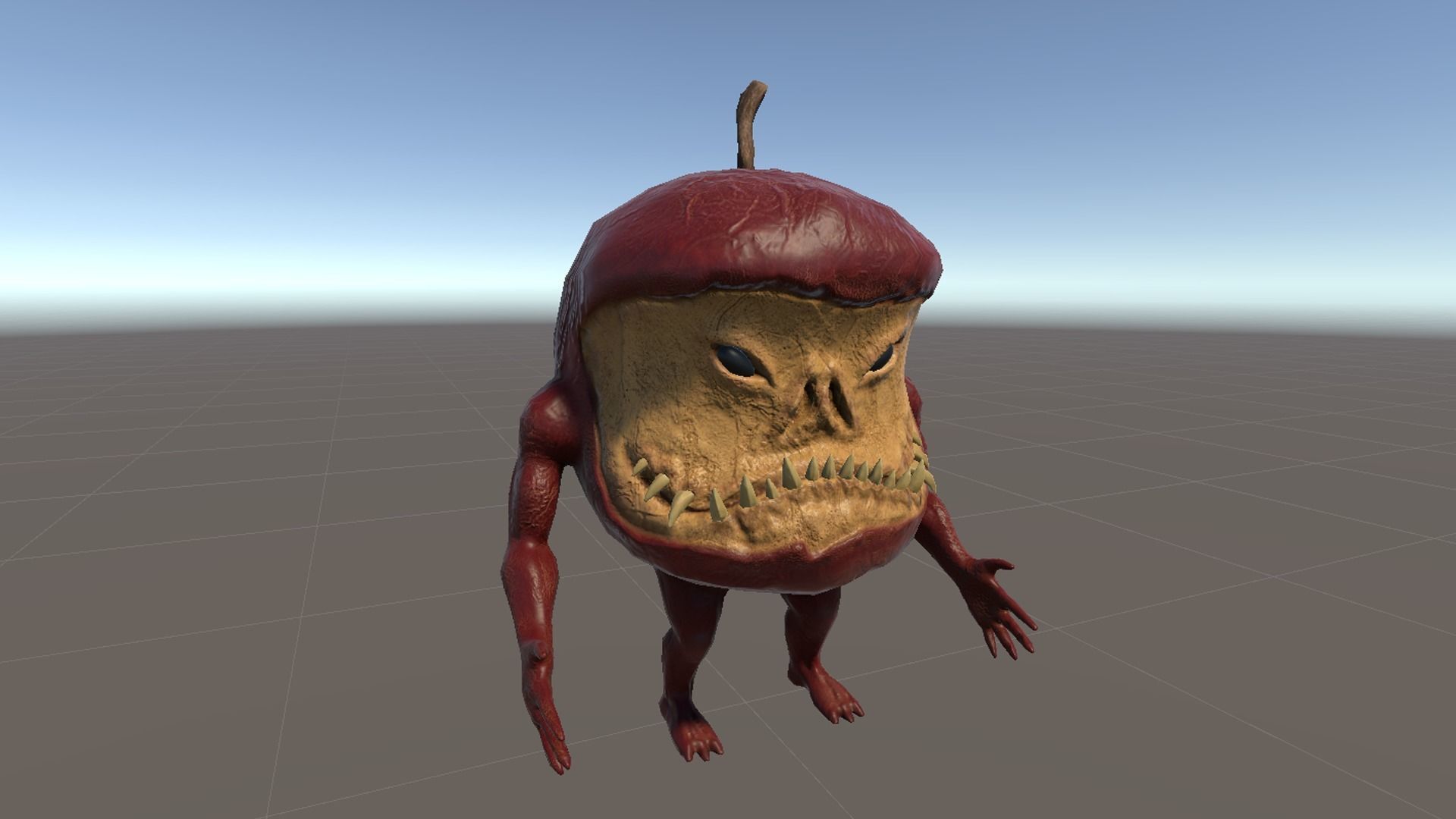 3D model Apple monster VR / AR / low-poly | CGTrader