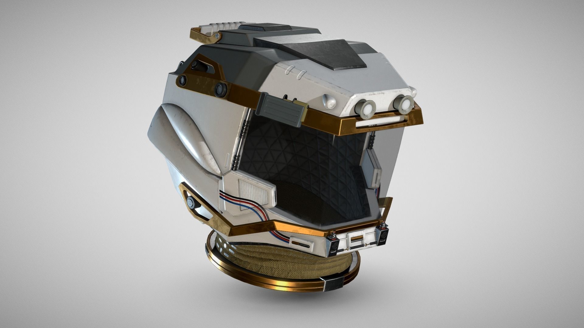 3D model STARFIELD EXPLORER SPACE HELMET VR / AR / low-poly | CGTrader