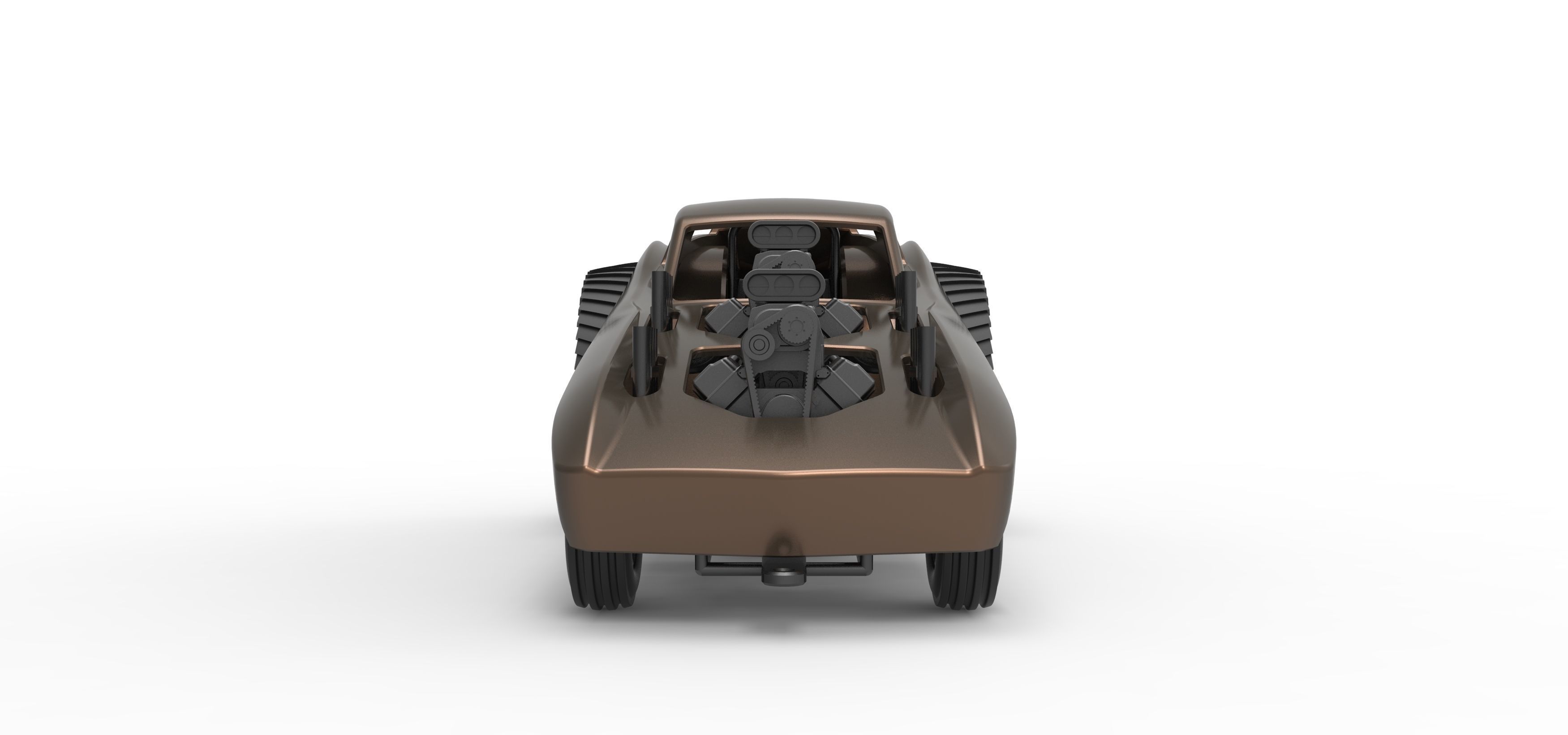 Pulling truck 2wd with Car shell Version 2 Scale 1 to 25 3D model 3D ...