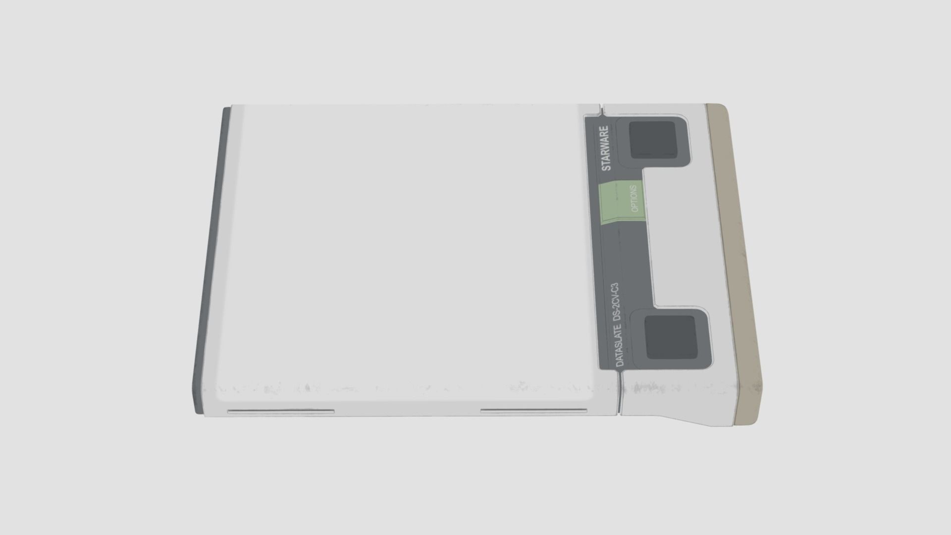 3D model STARFIELD SURVEY DATA SLATE VR / AR / low-poly | CGTrader