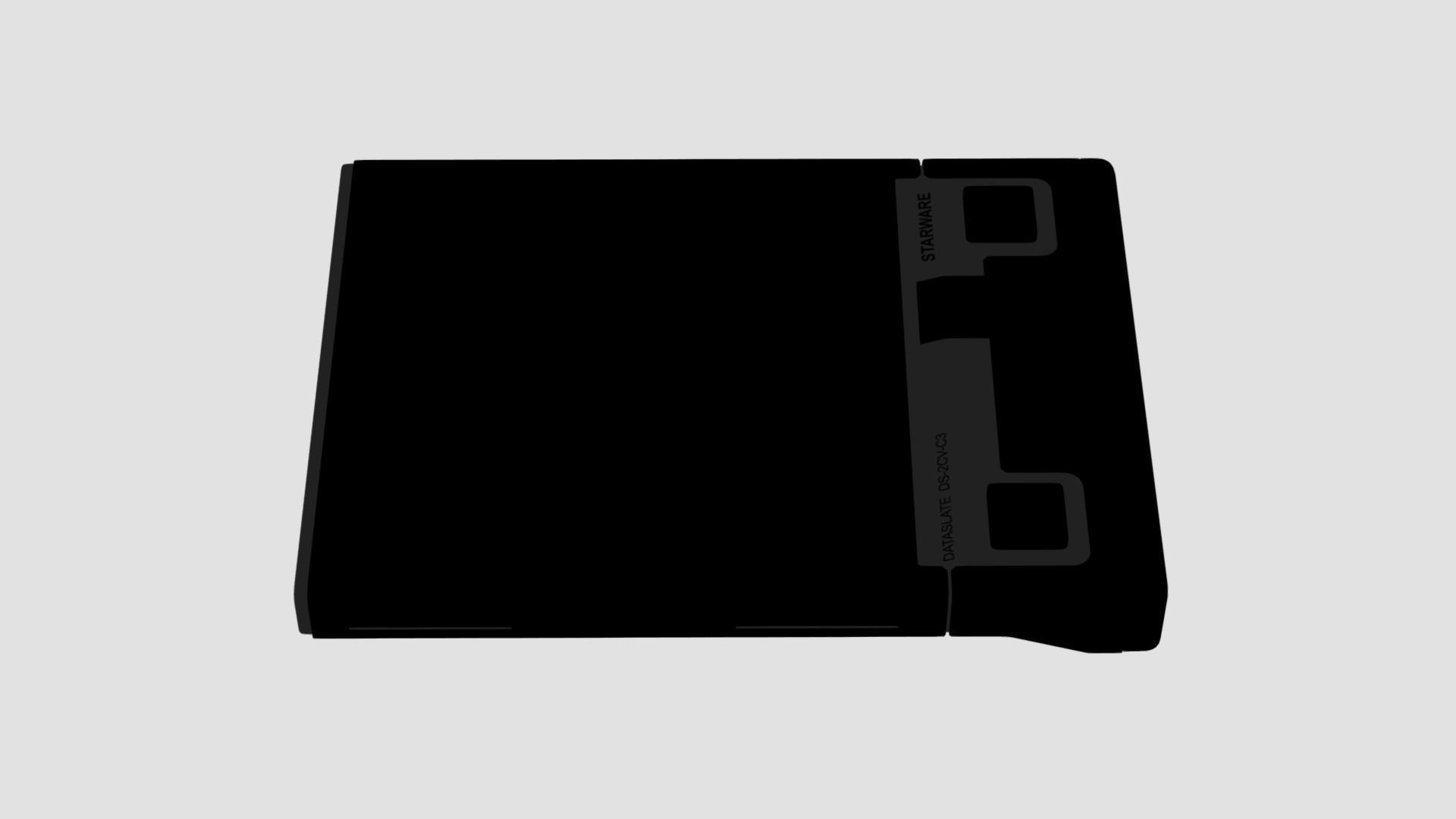 3D model STARFIELD SURVEY DATA SLATE VR / AR / low-poly | CGTrader