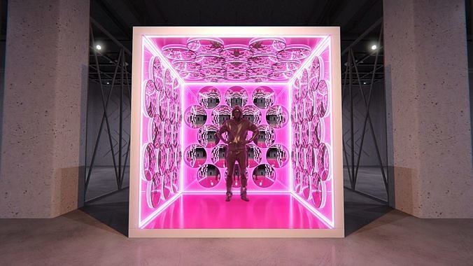 Cube Photo Opportunity 4 3D model | CGTrader