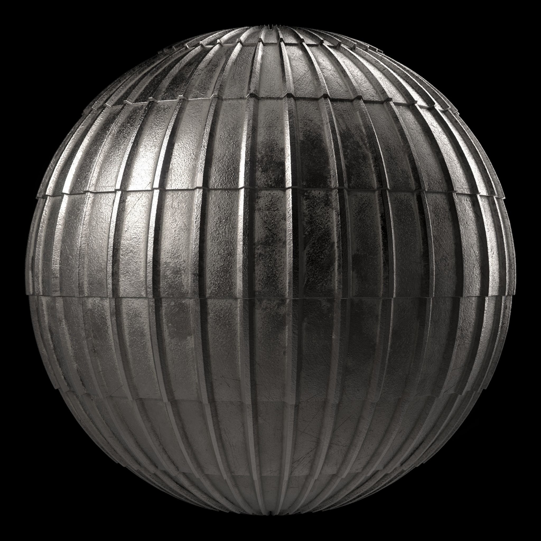 Texture Roof Tile Materials 95- Metal Roofing By Snow Sbsar Pbr 4k VR ...