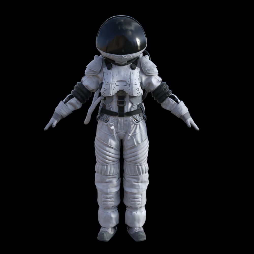 Starfield Stellar Nebula 3D model rigged | CGTrader