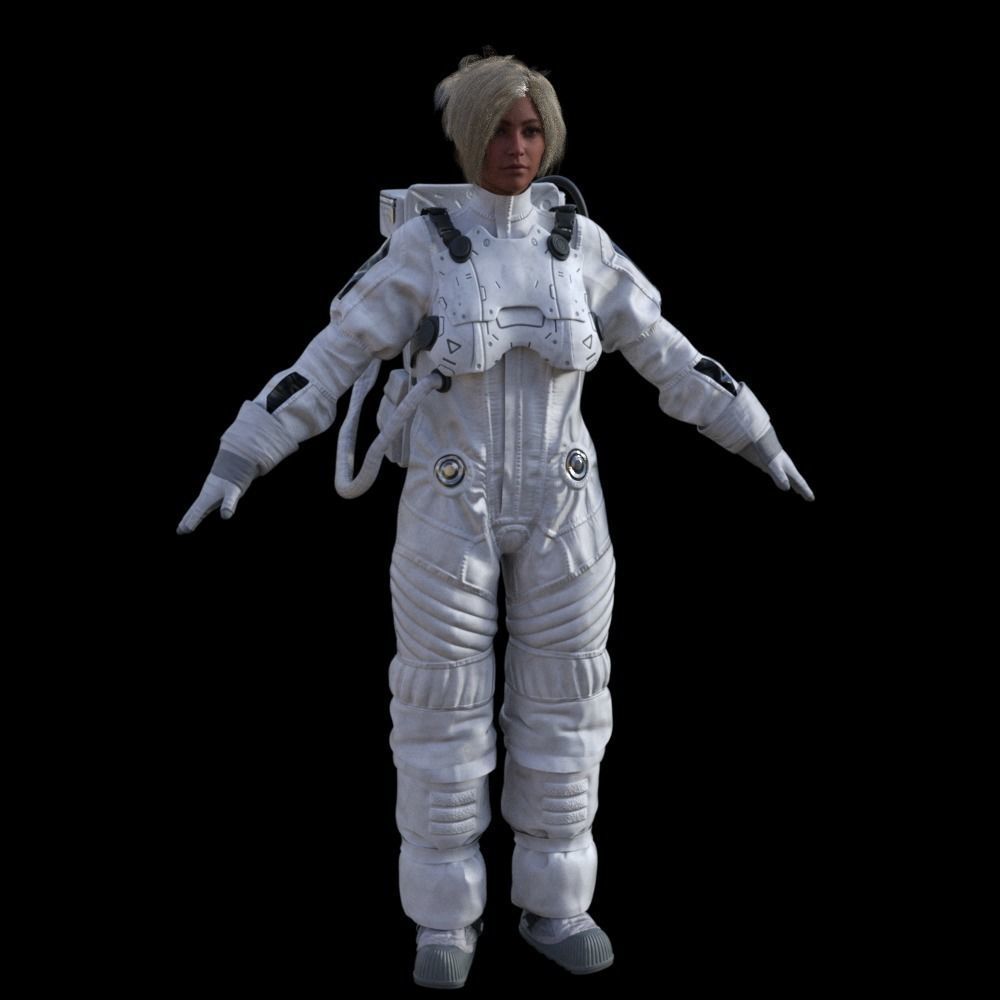 Starfield Stellar Nebula 3D model rigged | CGTrader