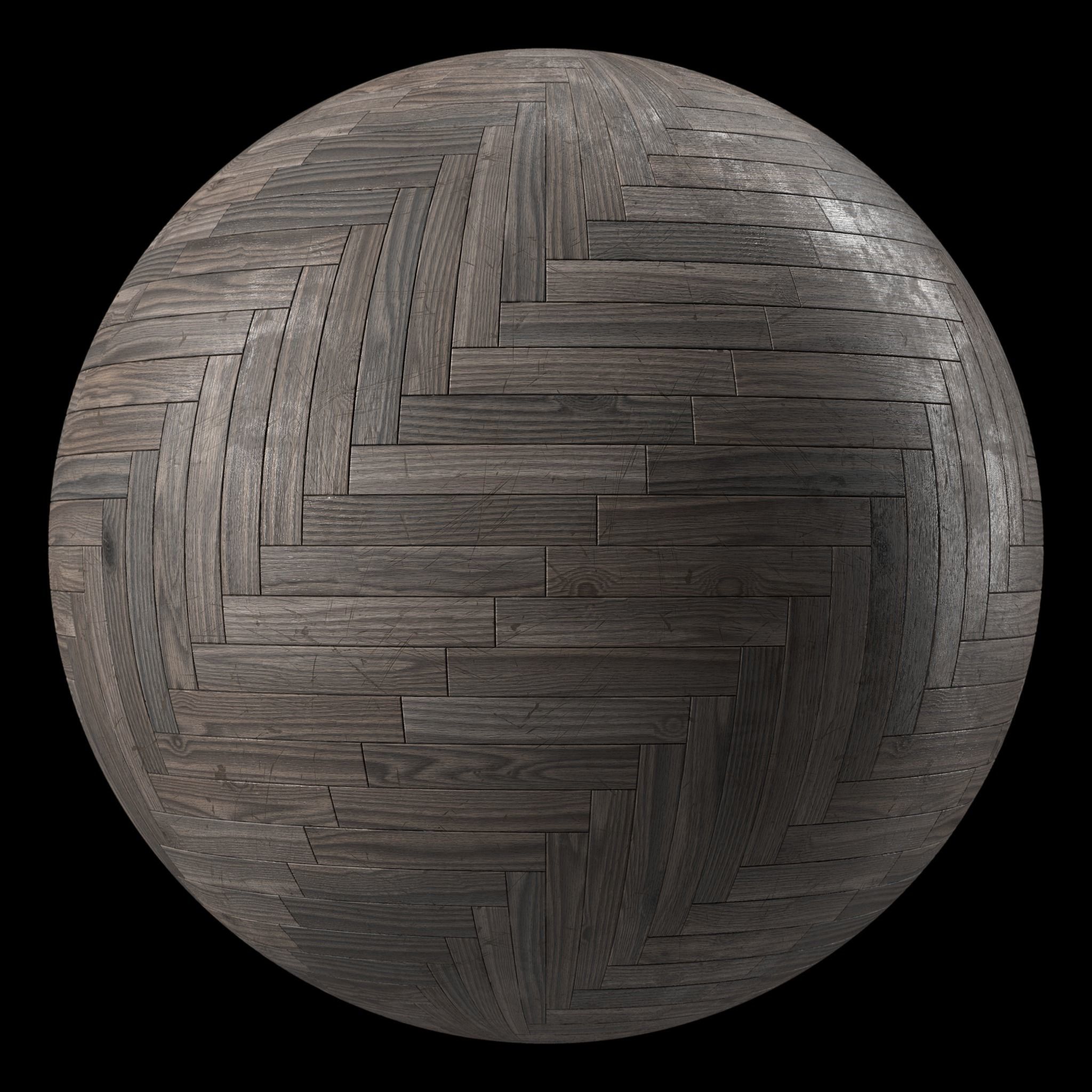 Texture Parquet Materials 29- Parquet By Old Wood Damaged - Sbsar PBR ...
