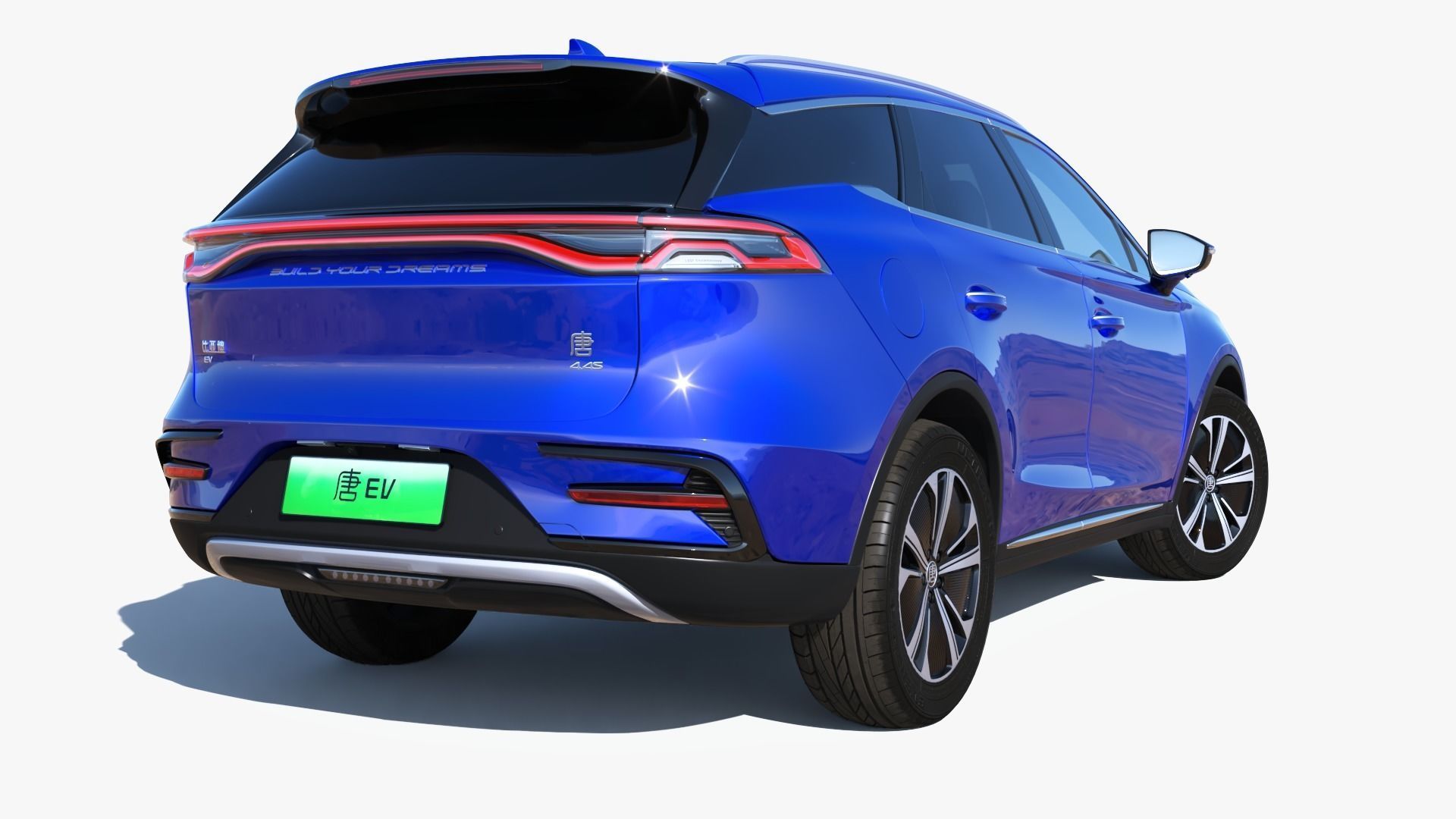 BYD Tang EV 2023 With interior 3D model animated rigged | CGTrader