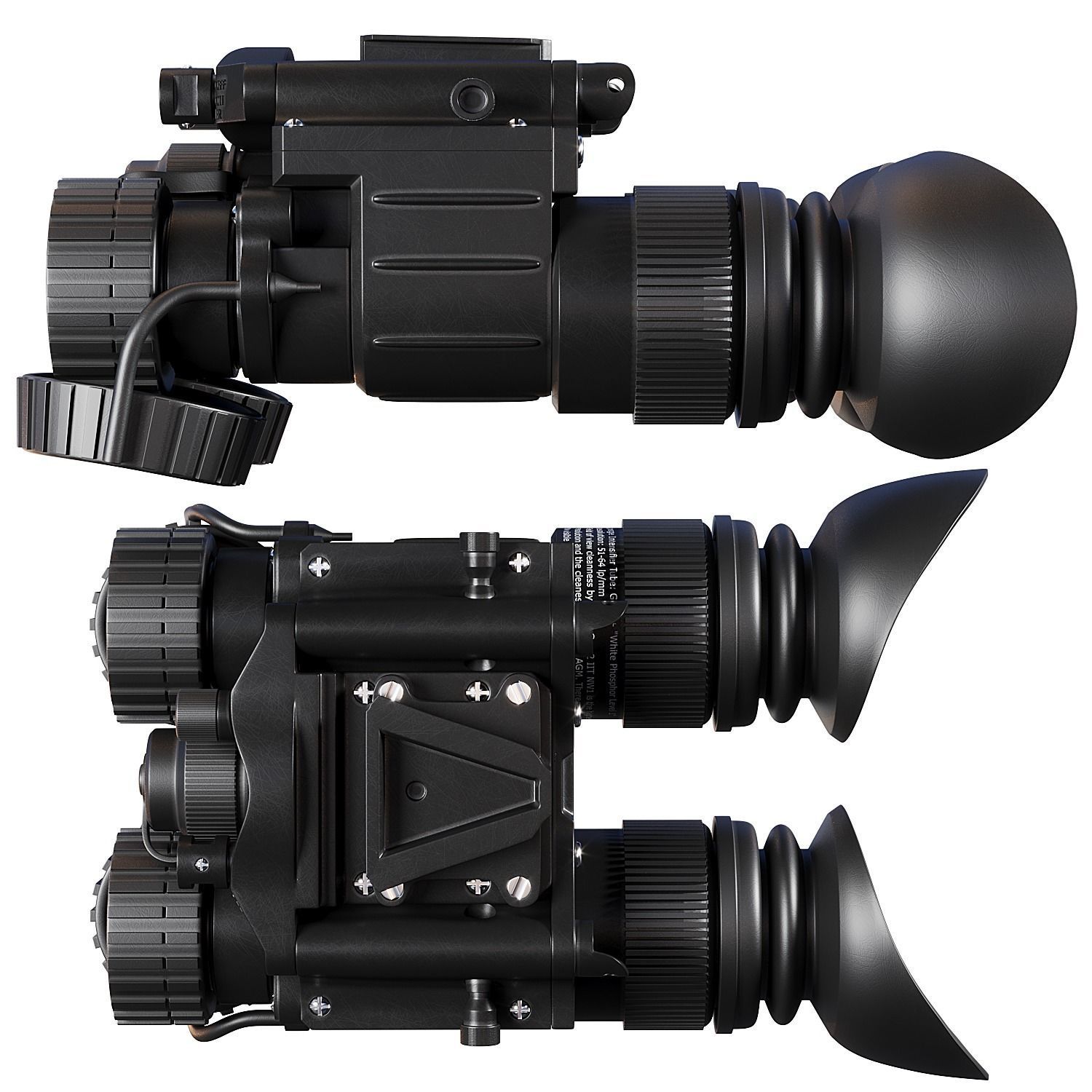 Binocular 3D model | CGTrader