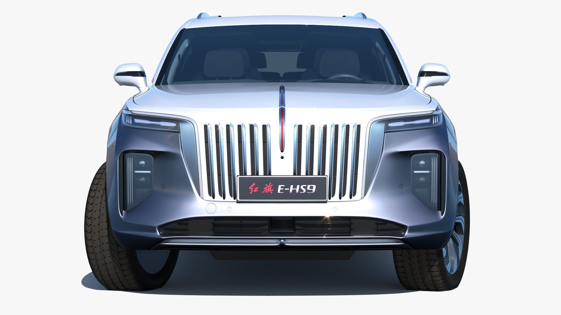 FAW Hongqi E-HS9 EV 2022 With interior 3D model animated rigged | CGTrader