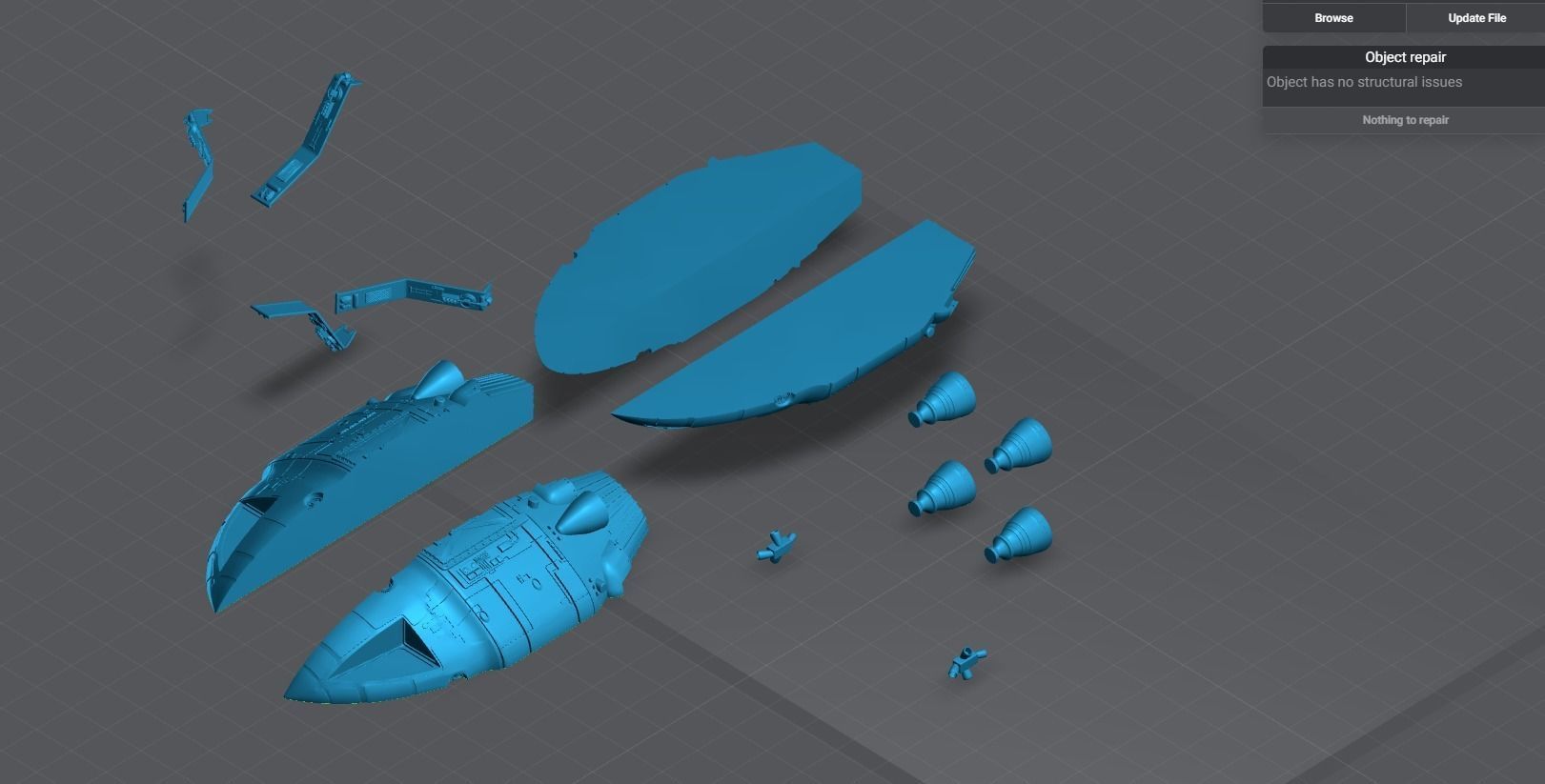 Ultra Probe Scale model 3D model 3D printable | CGTrader