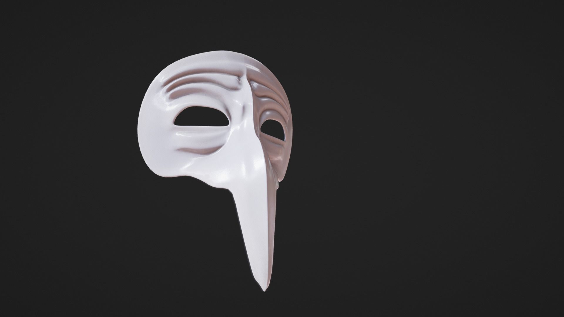 3D model Cultist Beaked Mask VR / AR / low-poly | CGTrader