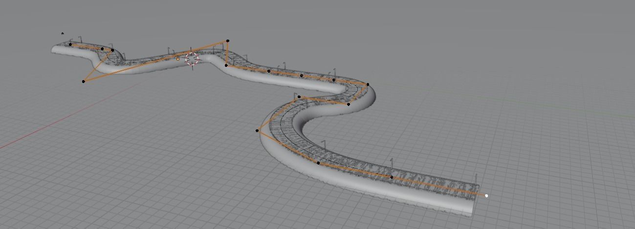 Procedural Road 3D model | CGTrader