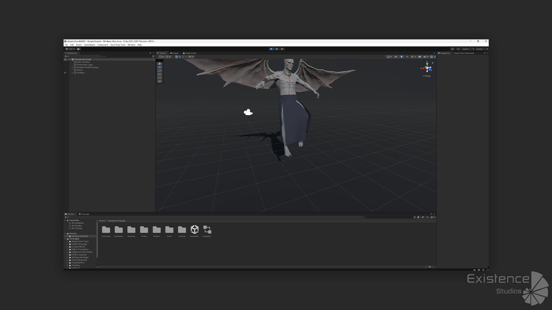 3D model Count Dracula Vampire - Realism Monsters Fantasy Horror Boss ...