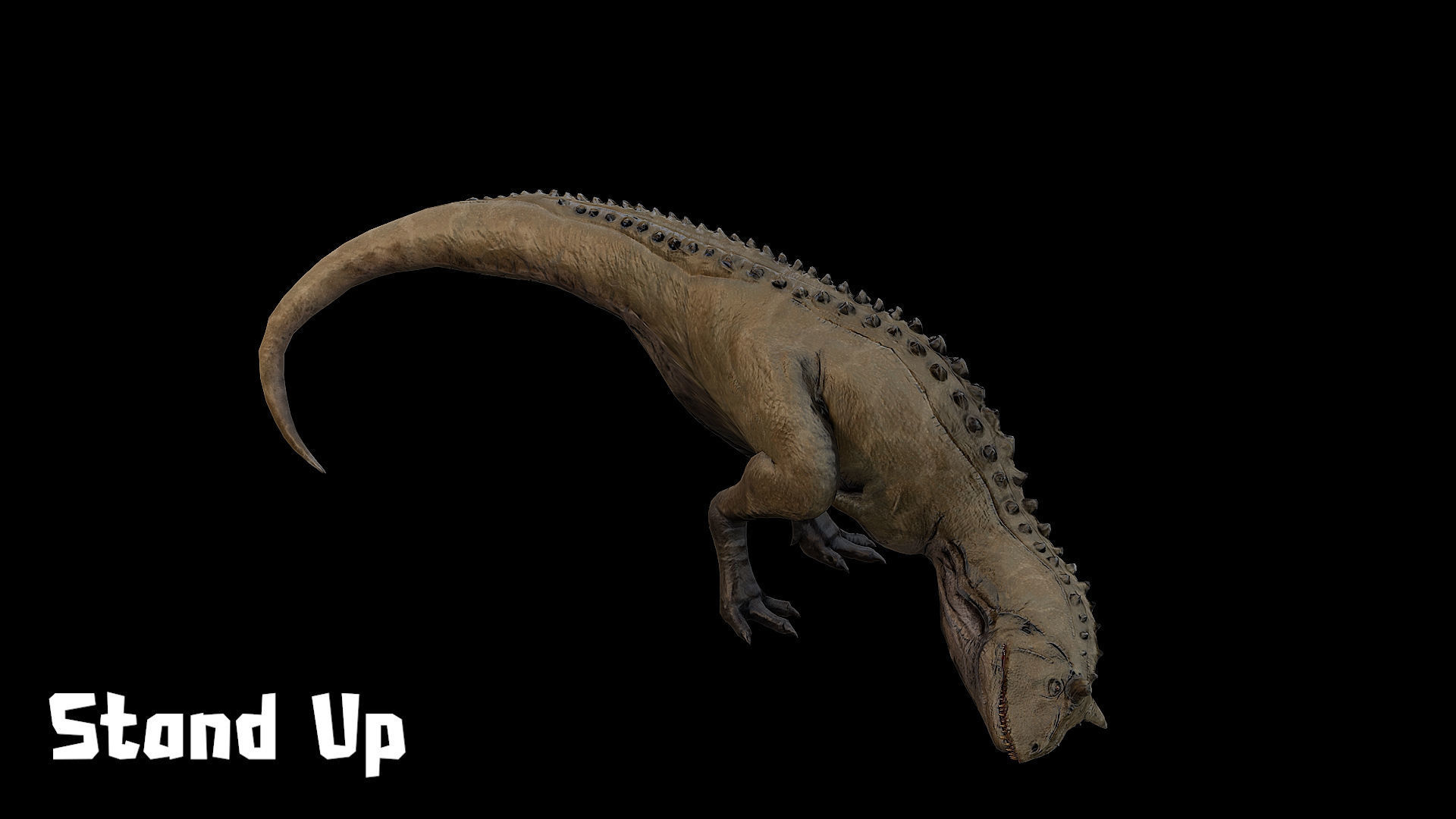 3D model Carnotaurus - Meat-Eating Bull VR / AR / low-poly | CGTrader