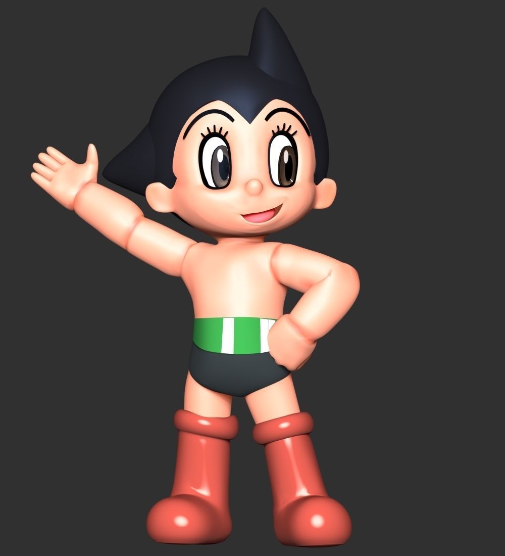 Astro Boy Fan Art 3D model 3D printable | CGTrader