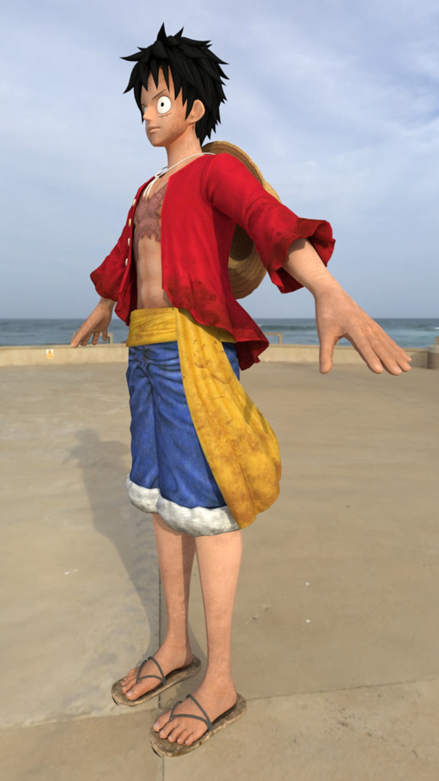 3D model LUFFY - ONE PIECE - CHARACTER VR / AR / low-poly | CGTrader