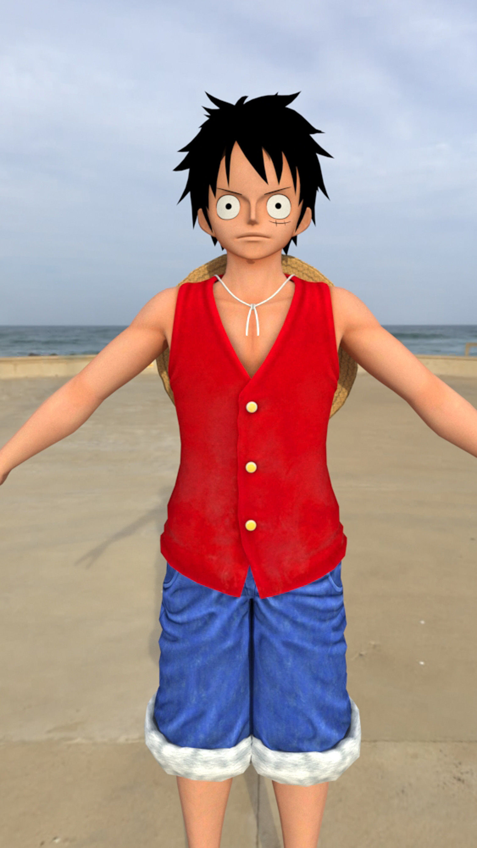 3D model LUFFY - ONE PIECE - CHARACTER VR / AR / low-poly | CGTrader