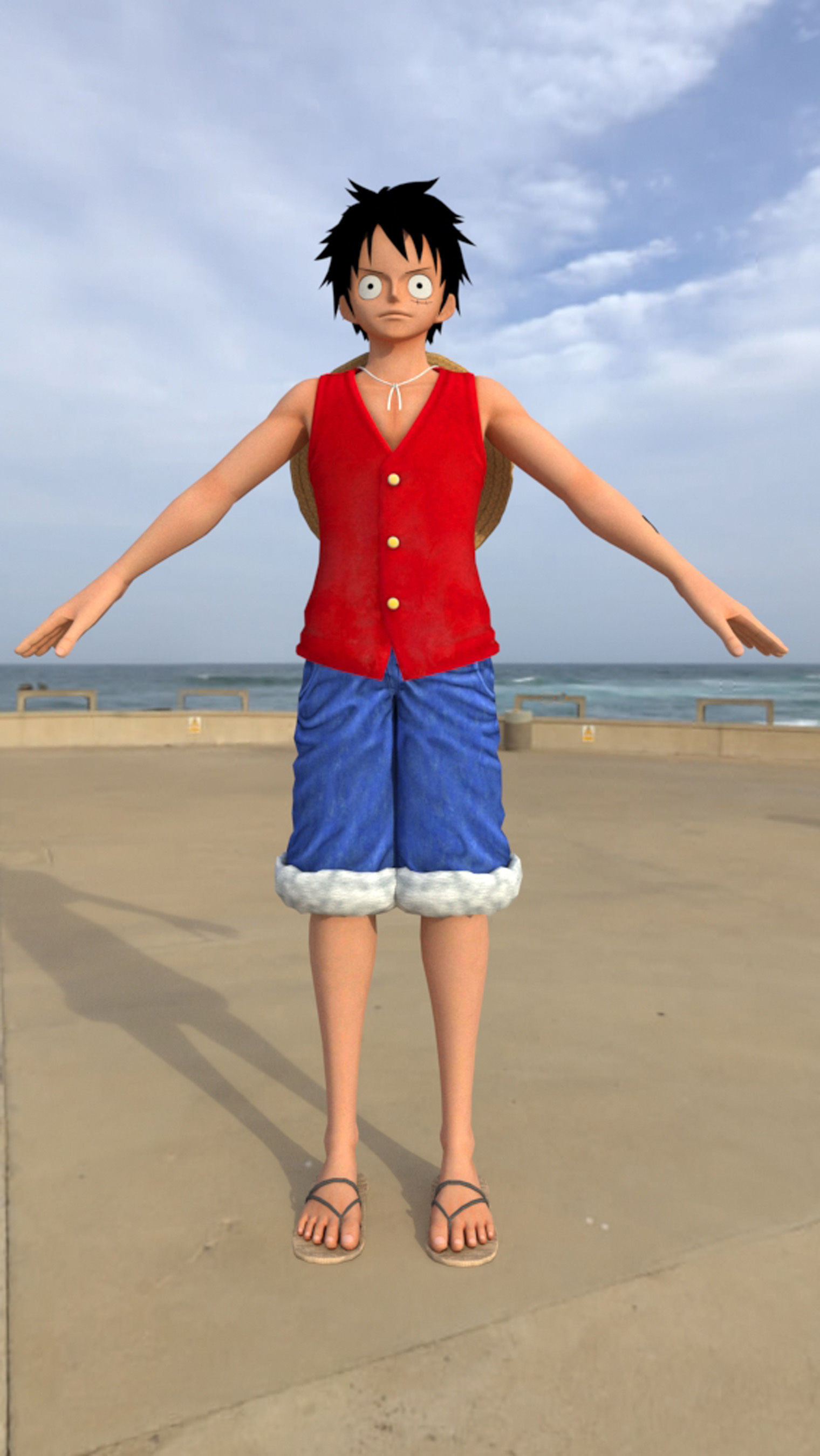 3D model LUFFY - ONE PIECE - CHARACTER VR / AR / low-poly | CGTrader