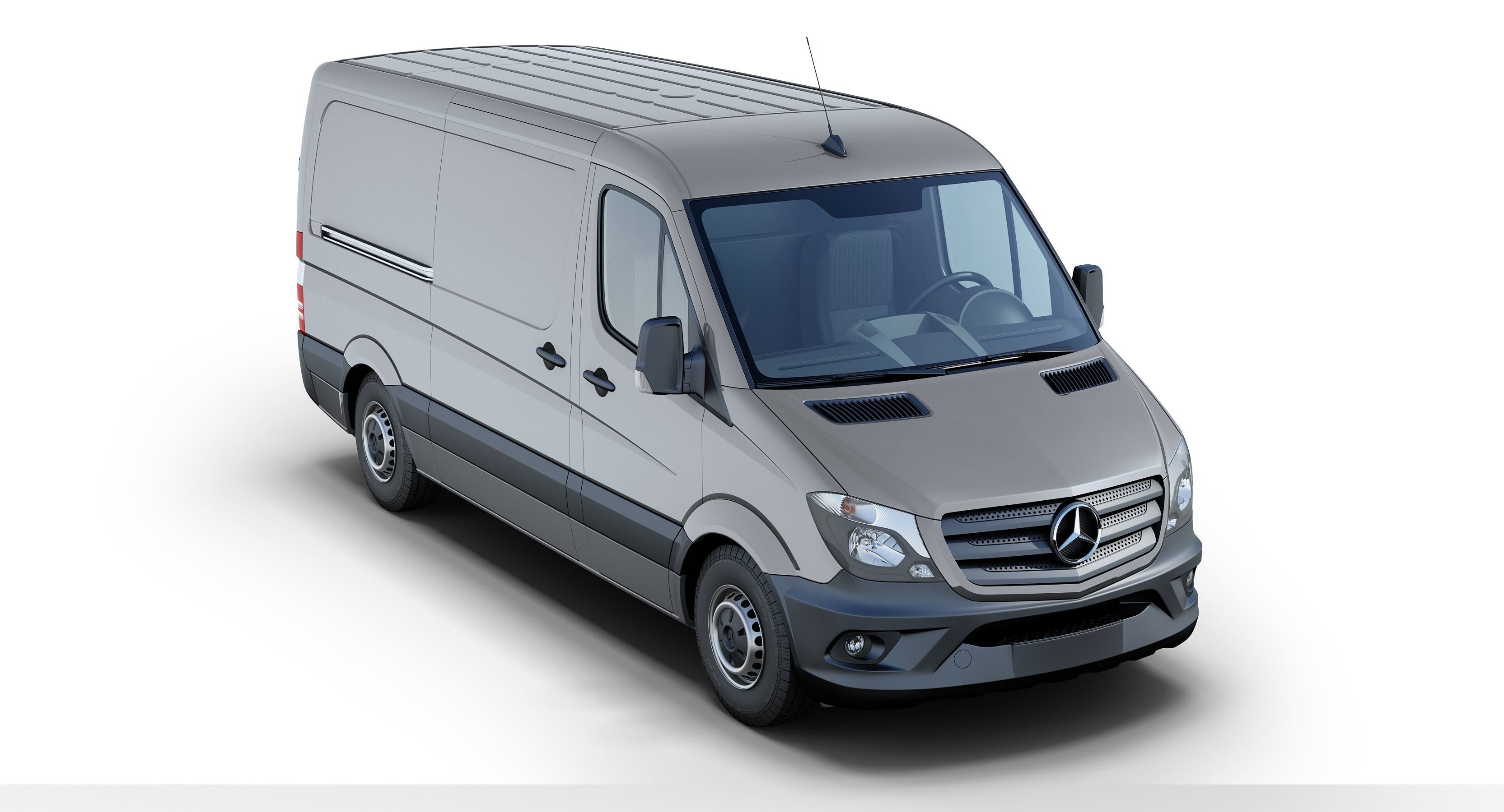 Mercedes-Benz Sprinter Standard Roof 3D model | CGTrader