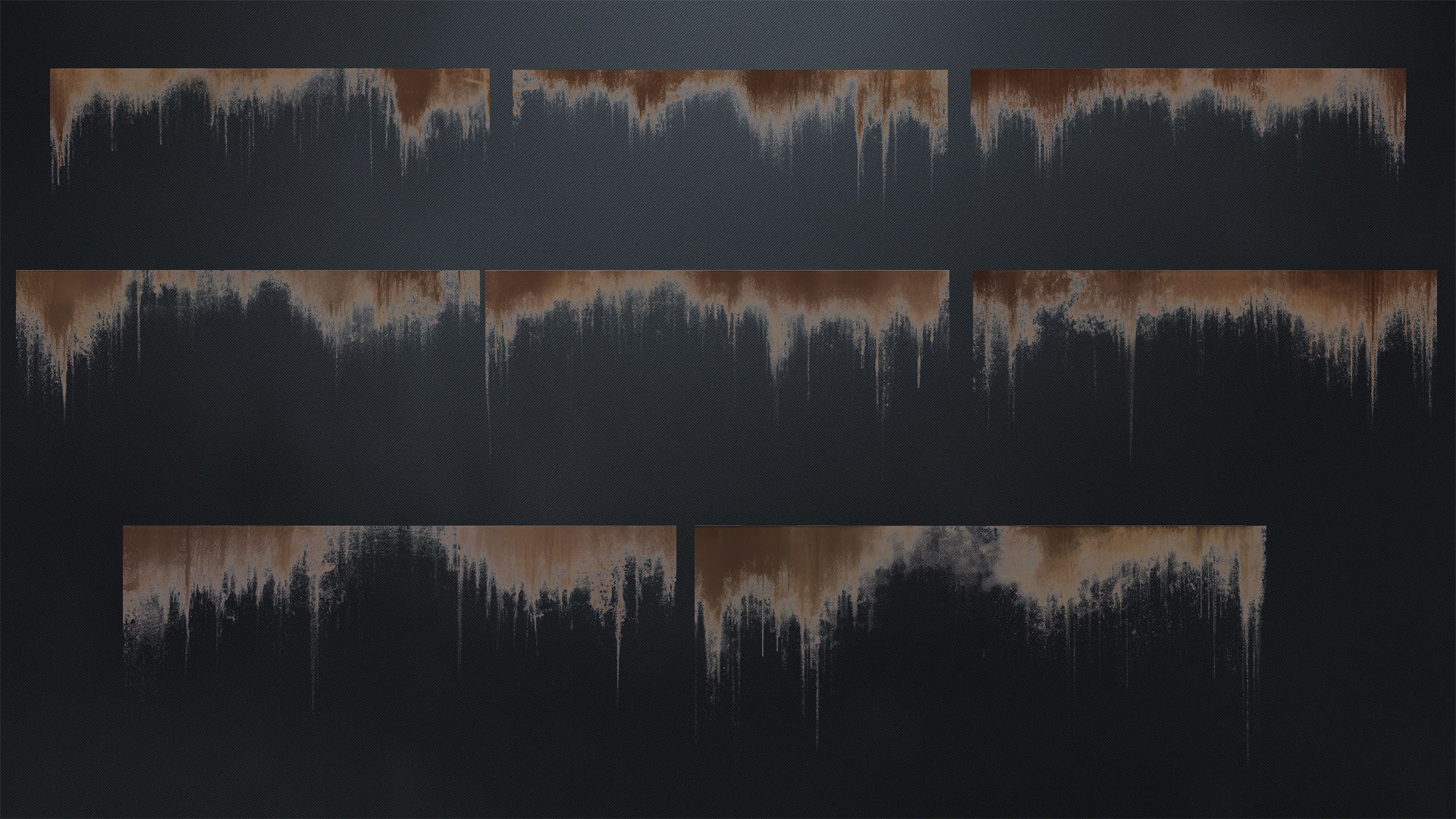 150 Rusty Drip Stains Overlays Texture | CGTrader