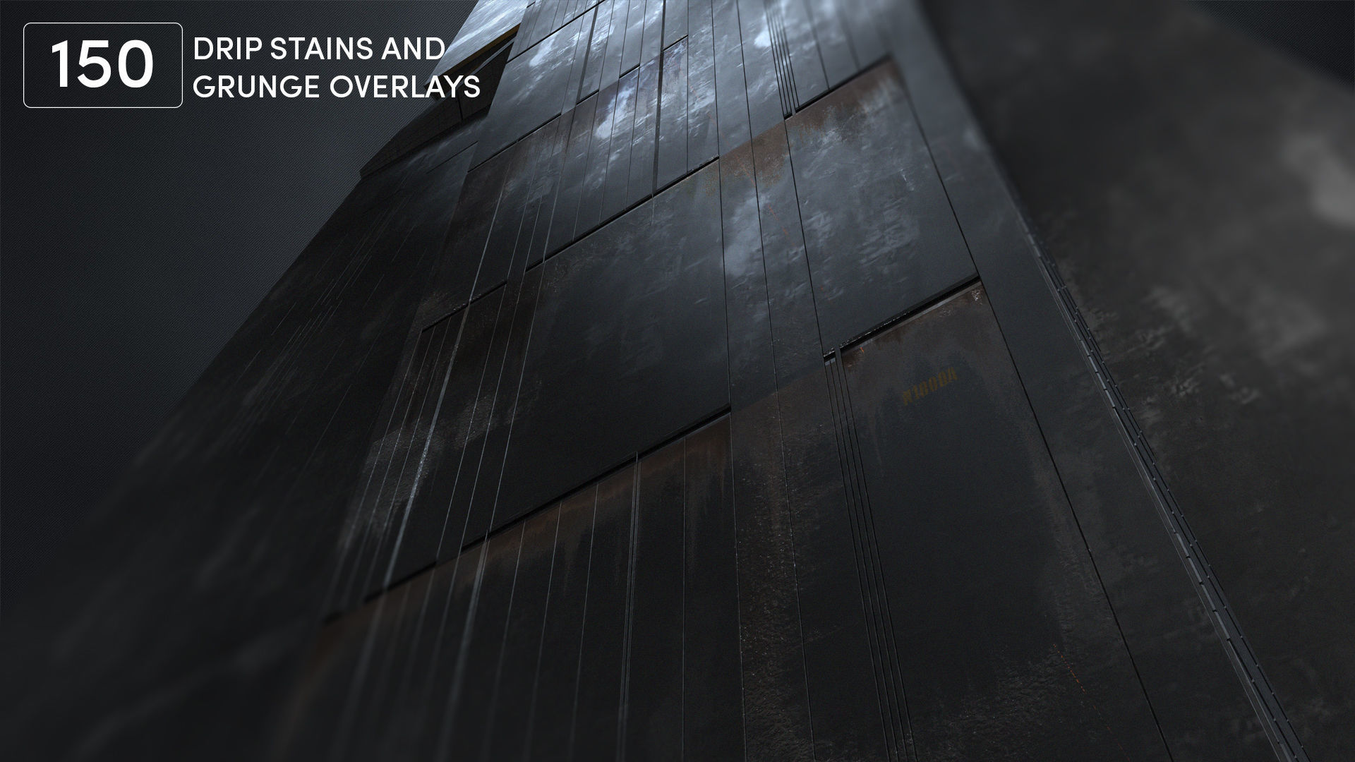 150 Rusty Drip Stains Overlays Texture | CGTrader