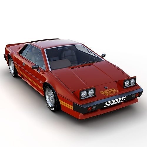 Lotus Esprit 3D model | CGTrader
