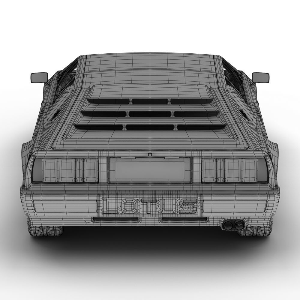 Lotus Esprit 3D model | CGTrader