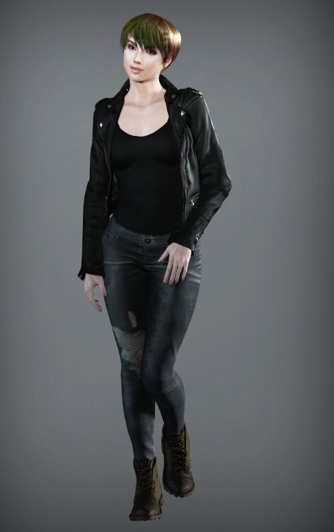 Beautiful Professional Female 3D model rigged | CGTrader