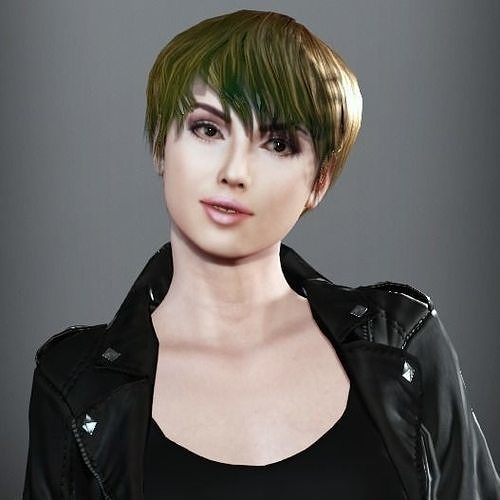 Beautiful Professional Female 3D model rigged | CGTrader