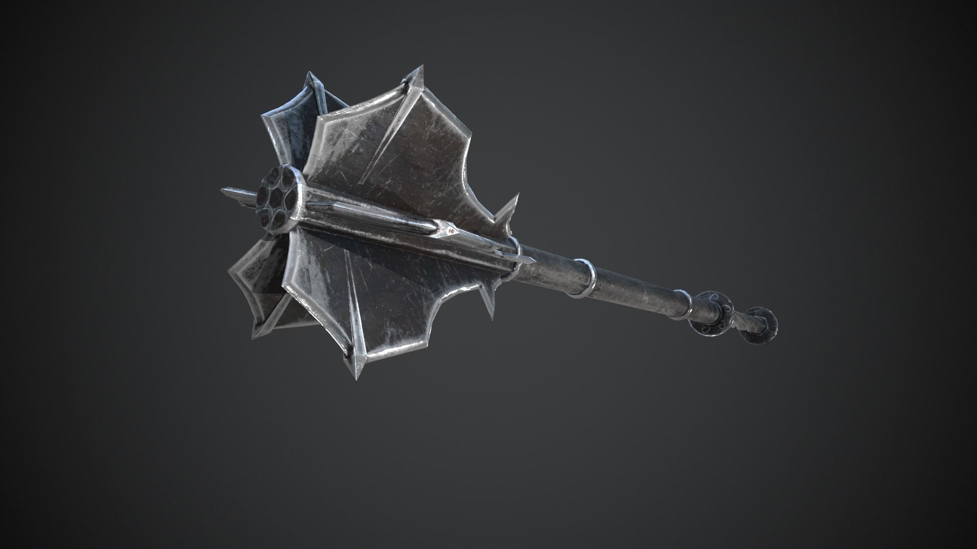 3D model Medieval Mace VR / AR / low-poly | CGTrader