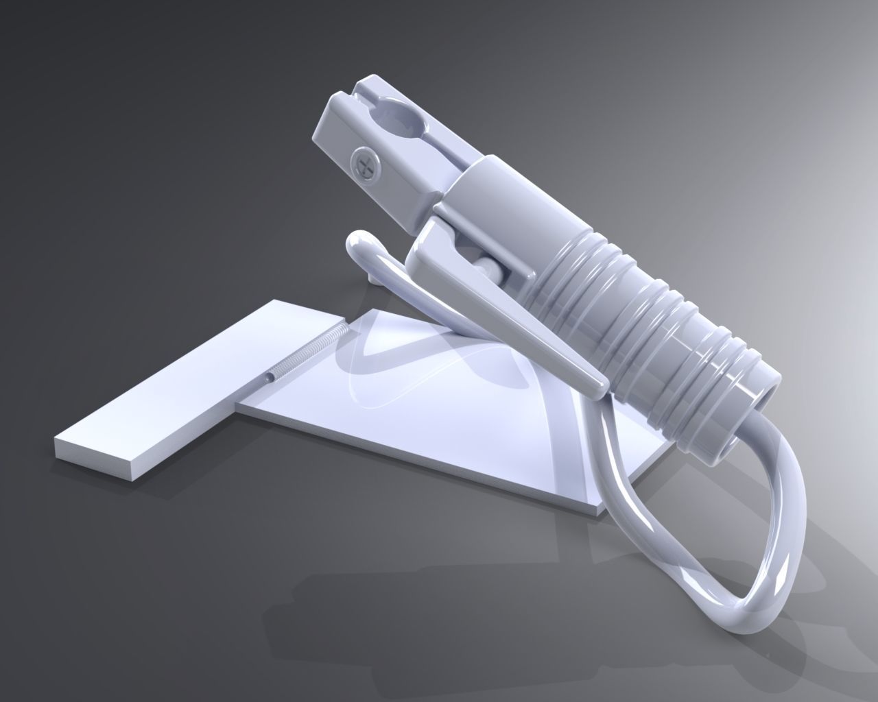 Electrode holder 3D model 3D printable | CGTrader