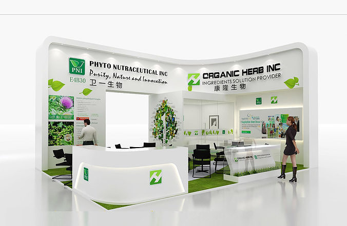 Booth - Area - 6X9-3DMAX2012-01 3D model | CGTrader